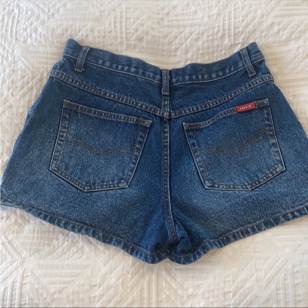 Vintage Authentic 90s Daisy Dukes High Waist Blue Den… - Gem